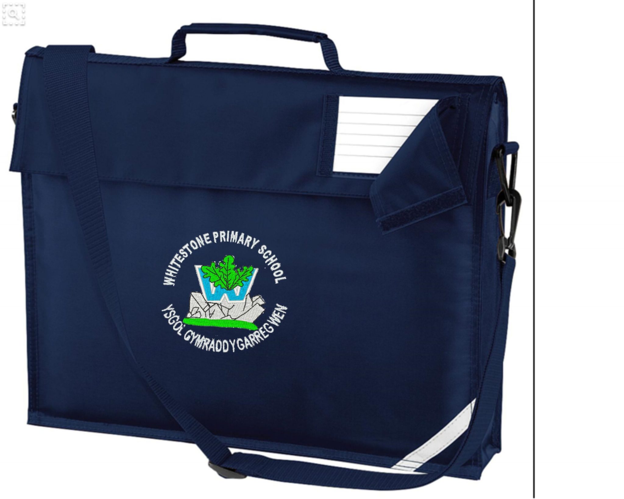 Whitestone Primary School Book Bag with Strap – Makz